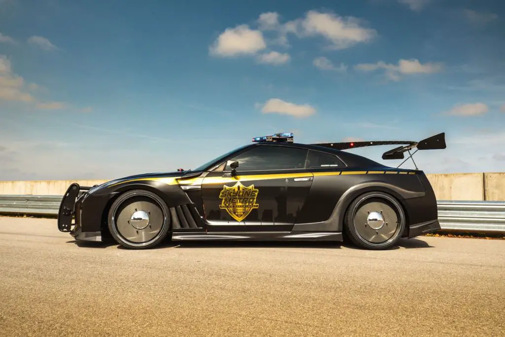 Copzilla: Nissan Commissions Pursuit Vehicle Based On Nissan GT-R Track ...