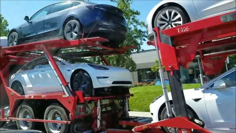 Tesla now makes its own car carrier trailers as Model 3 deliveries ramp ...