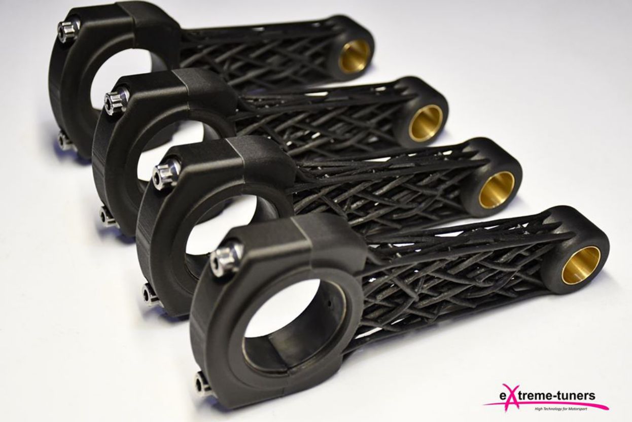 Tuners Claim Their Carbon Fiber Connecting Rods For Evos Can Handle Tuners Claim Their Carbon Fiber Connecting Rods For Evos Can Handle
