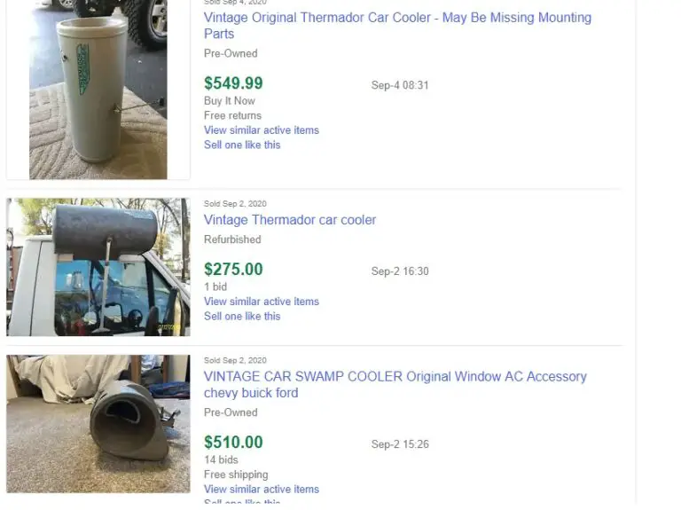How those Thermador car swamp coolers on classic cars work - Alt Car news
