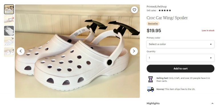 How to get a pair of car wings for your Crocs for free - Alt Car news