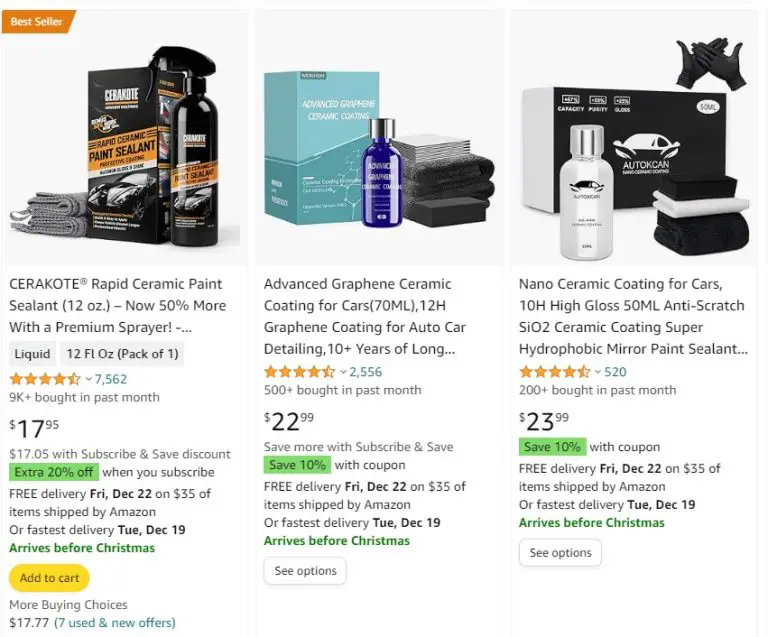 The Real Deal: Are Cheap Ceramic Coatings from Amazon Worth It And Do ...