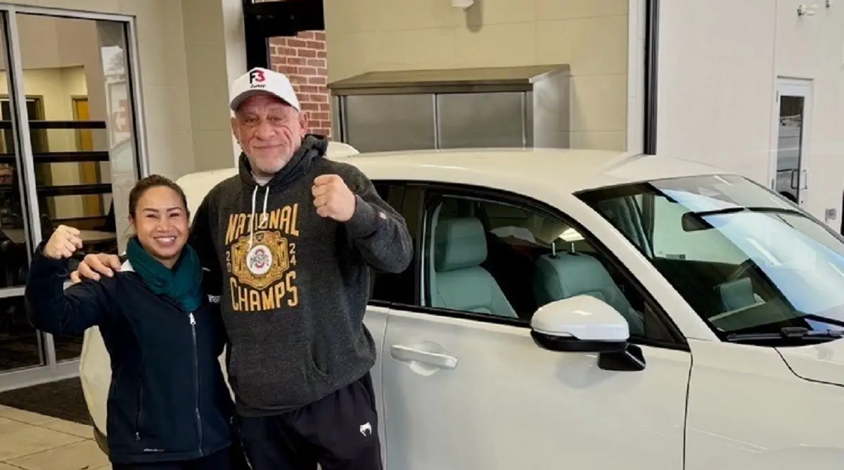 Retired MMA Fighter Mike Coleman Takes Delivery of a 2026 Honda HR-V ...